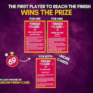 69 Sex Game - Kinky Board Game With Naughty Activities and Sex ...