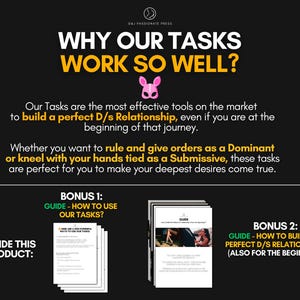Submissive Woman Tasks Bundle - 250+ BDSM Sex Activities and Sub Ideas ...