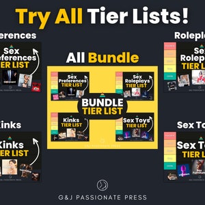 Kinks Tier List Tier up Your Favorite Kinks. Over 90 Sexy & Naughty ...