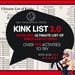 Kink List 2.0 Upgraded List With Fetishes and Over 795 Sex Activities ...