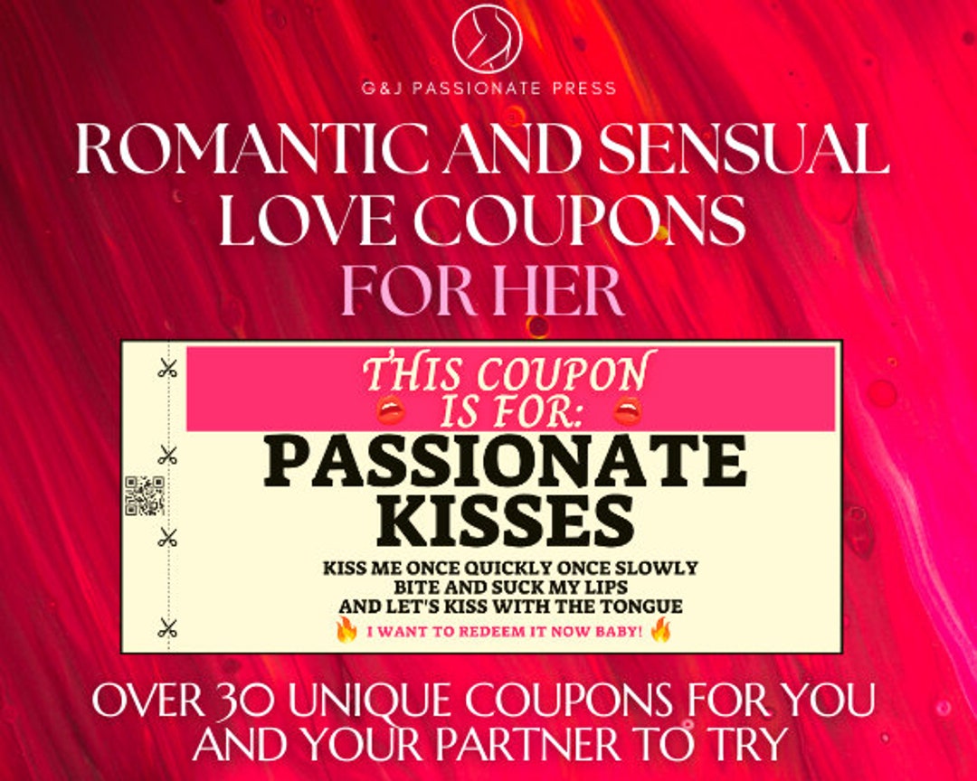 Love Coupons for Her Sensual and Romantic Vouchers - Etsy