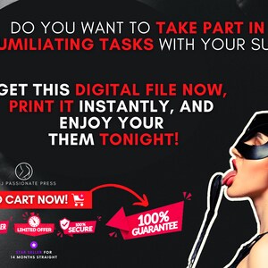 Humiliation and Punishment Tasks for Submissive Woman Over 100 BDSM Sex Challenges for Kinky ...