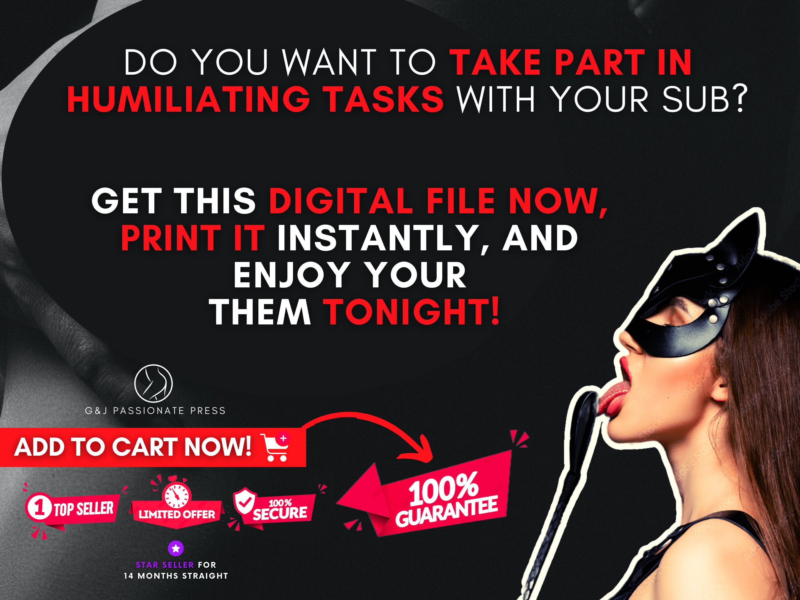 Humiliation and Punishment Tasks for Submissive Woman Over 100 BDSM Sex Challenges for Kinky ...