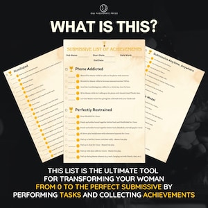 Submissive Woman Tasks - From 0 to Perfect Submissive. Humiliation, Kinky, and Public Sex Tasks ...