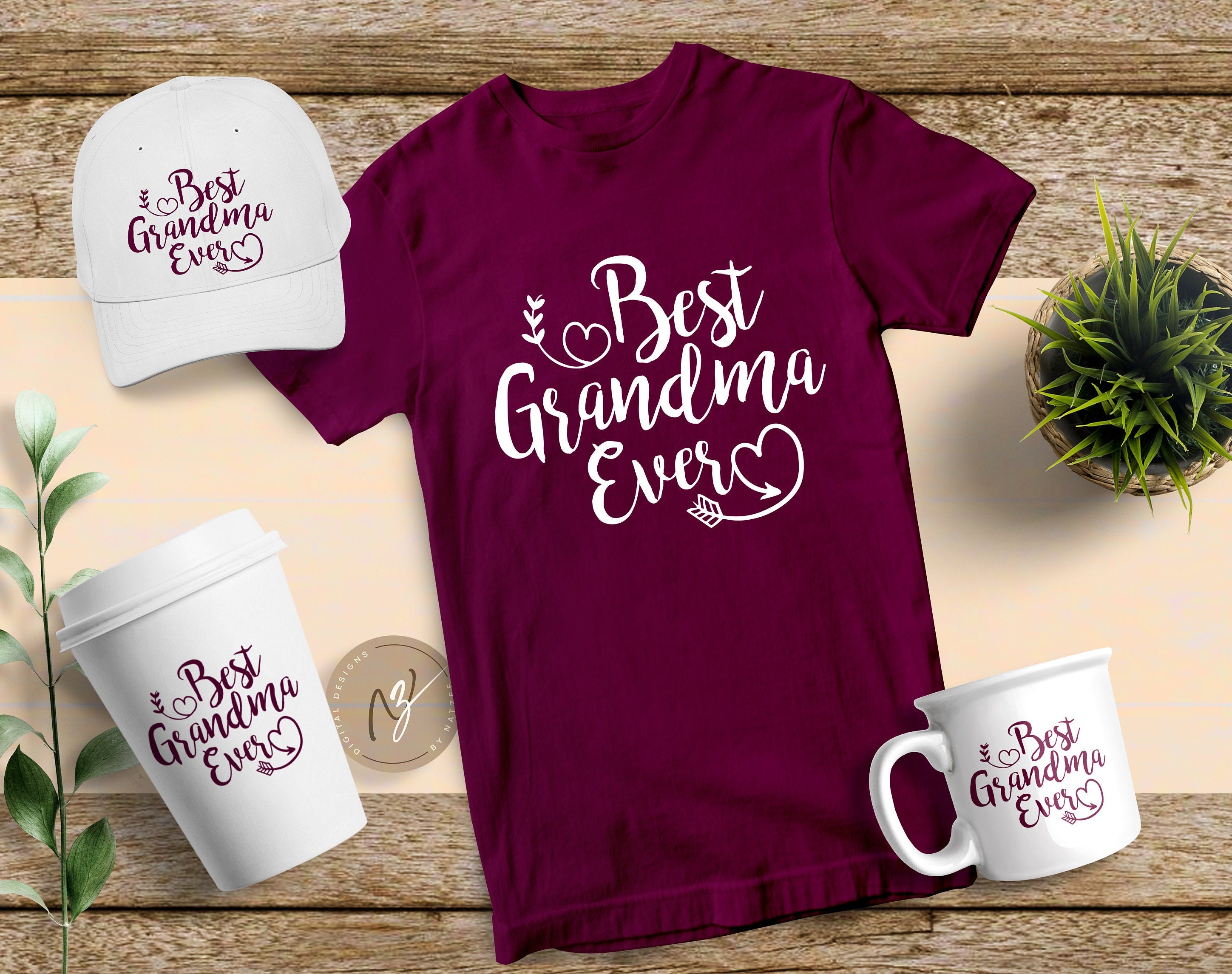 Best Grandma Svg Best Grandma Ever Svg Grandma Shirt Svg - Etsy