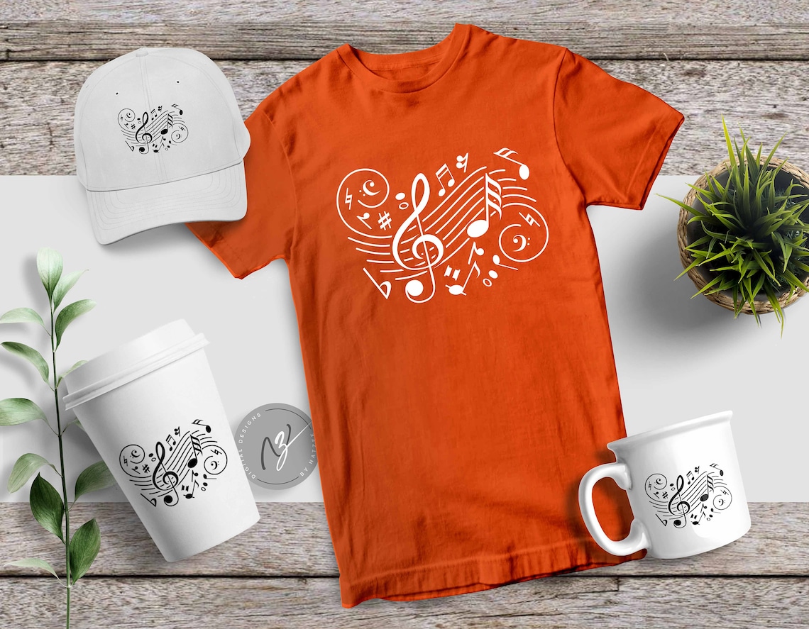 Music Notes SVG Cut Files for Cricut Clipart Music Lover Svg - Etsy