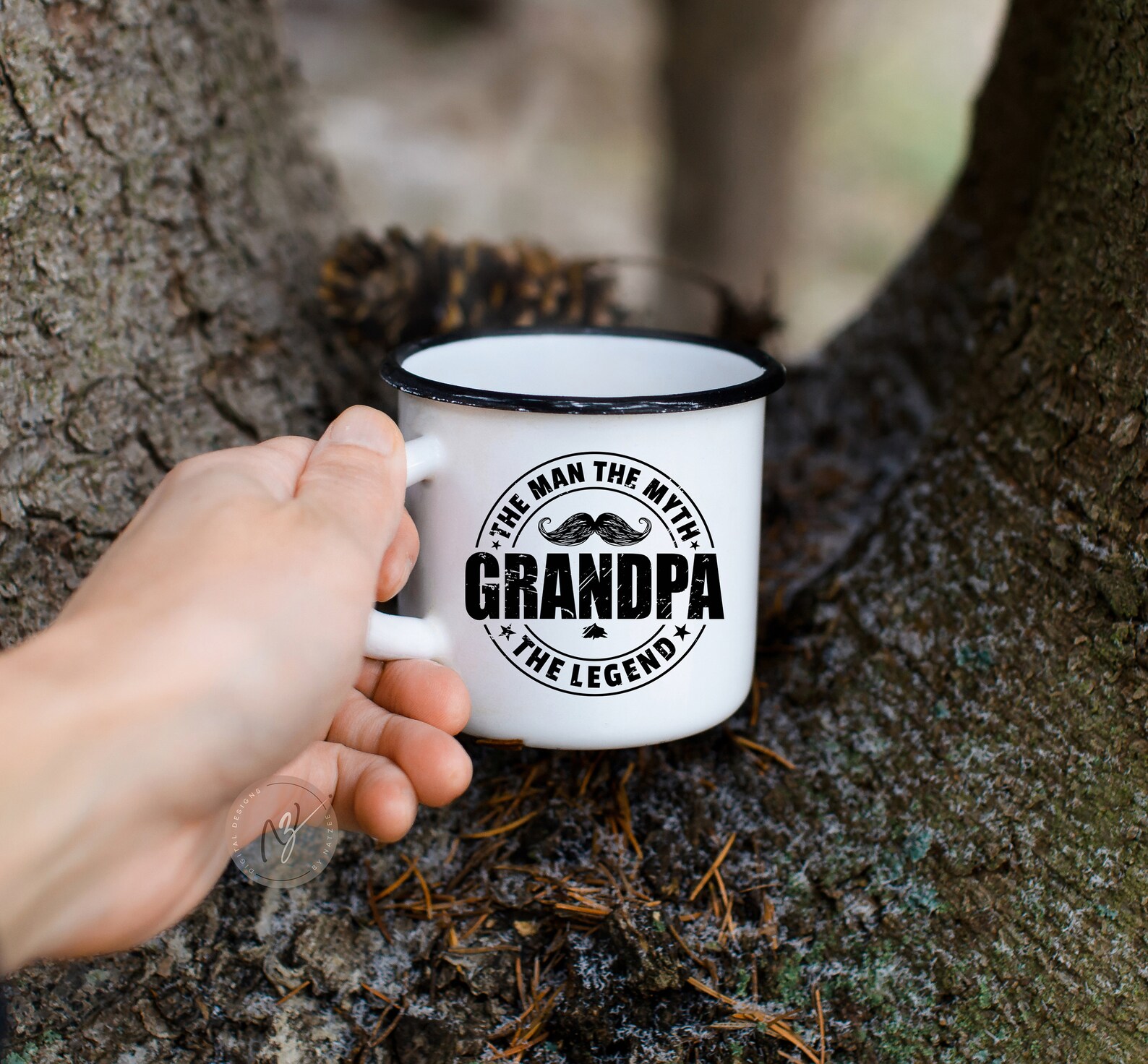 Grandpa Svg Grandfather Svg Grandpa Png Grandpa the Man the - Etsy