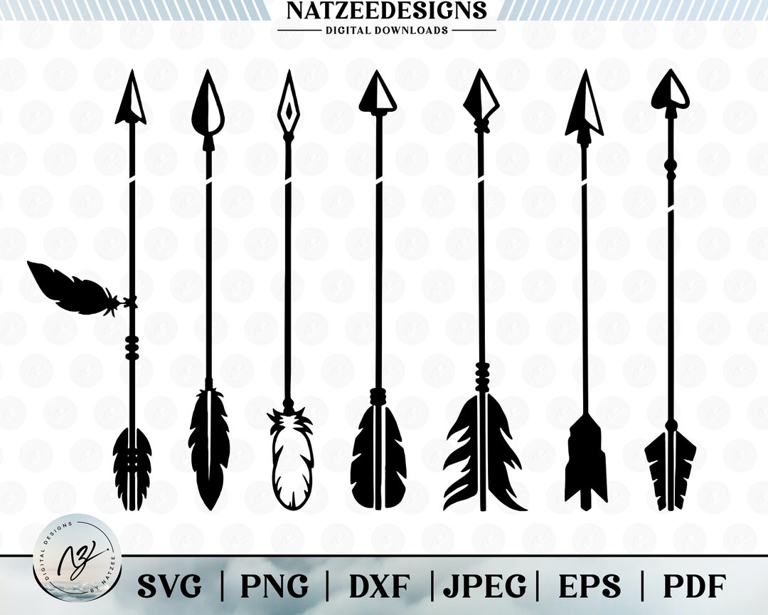 Dart Arrow Svg Bundle. Cut Files for Cricut. Clip Art eps, Svg, Pdf ...