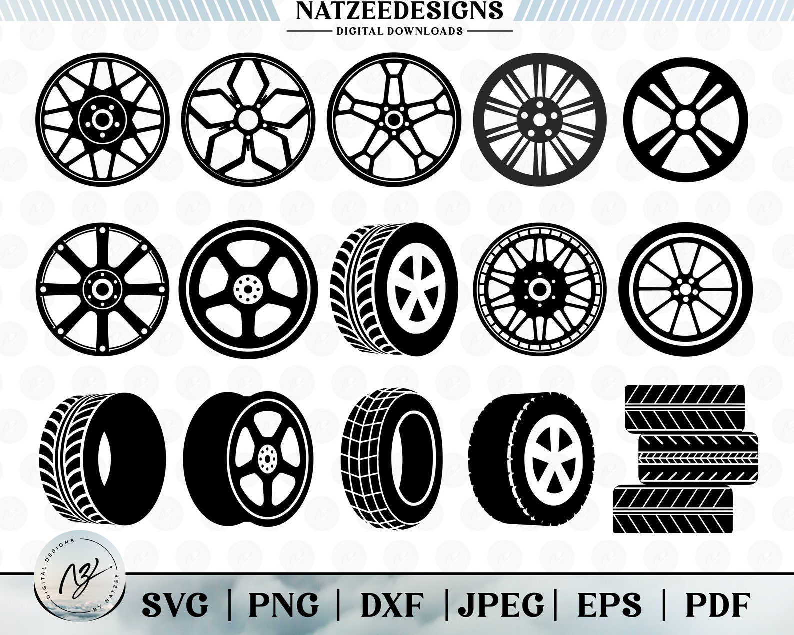 Tire Svg Tire, Track Svg, Tire Tracks Svg, Mechanic Svg, Tire Svg Truck ...