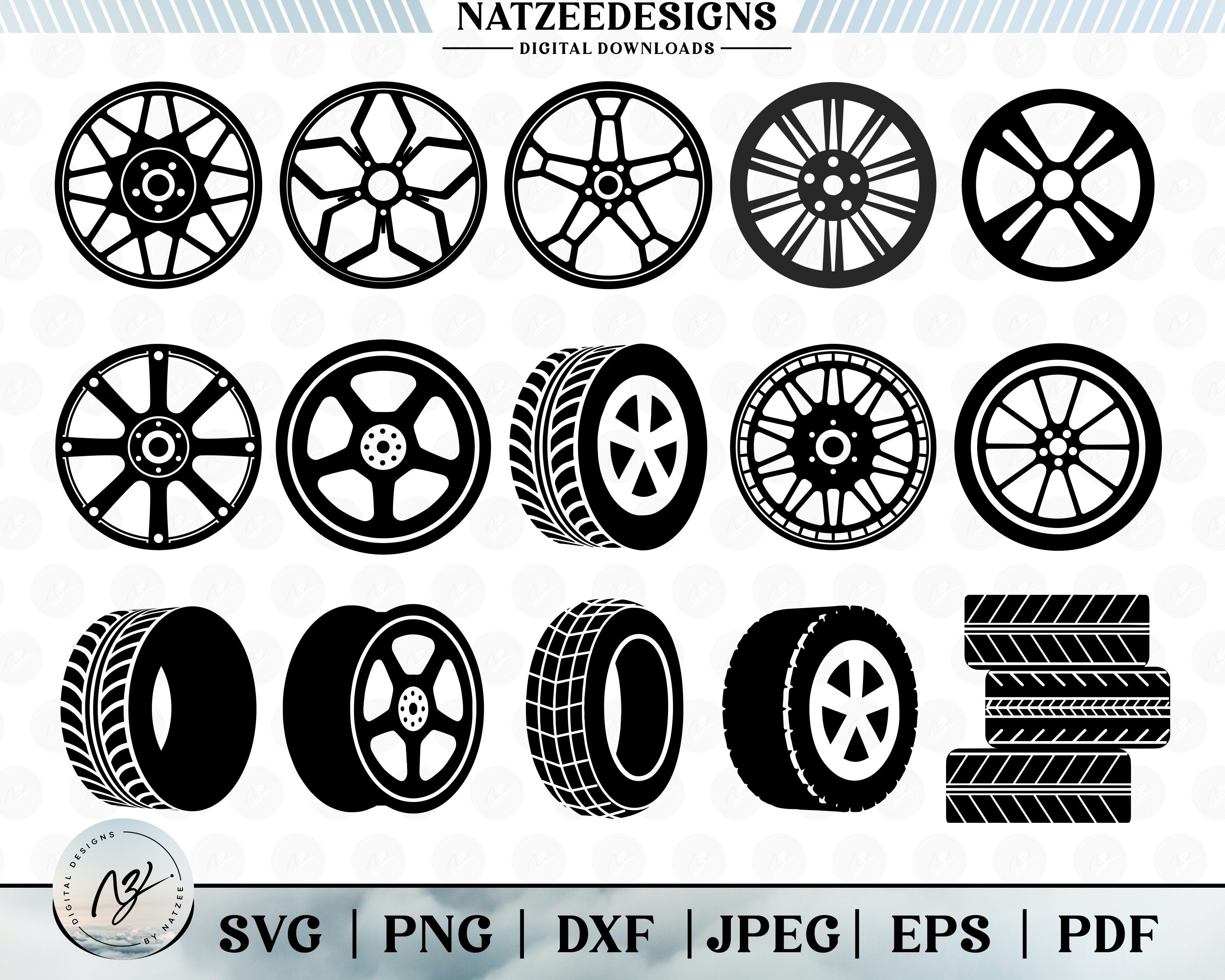Tire Svg Tire, Track Svg, Tire Tracks Svg, Mechanic Svg, Tire Svg Truck ...