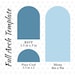 Arch Template SVG, Half and Full Arch Wedding Invitation, Arch Shape ...