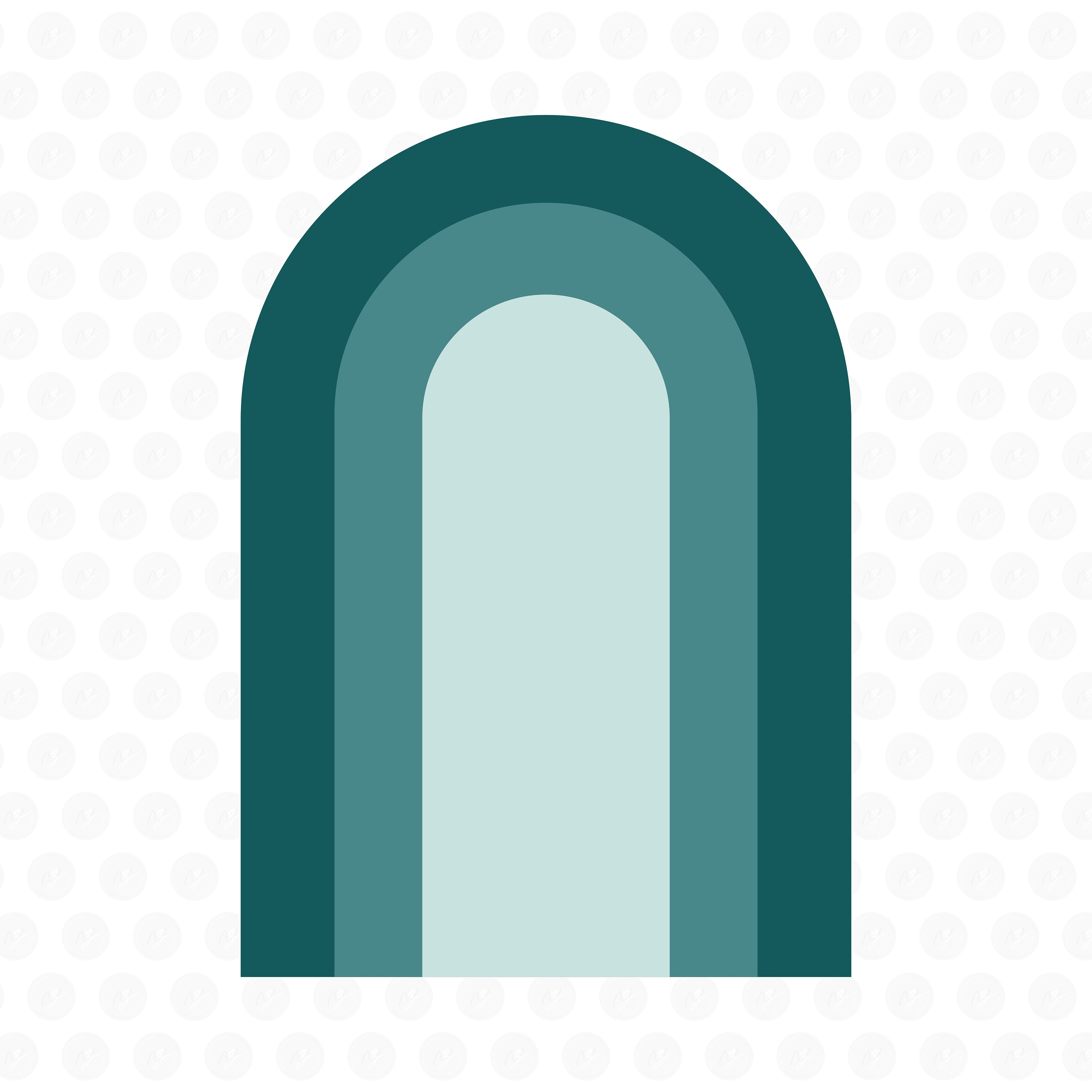 Plantilla de arco SVG Invitación de boda de arco de estilo - Etsy México