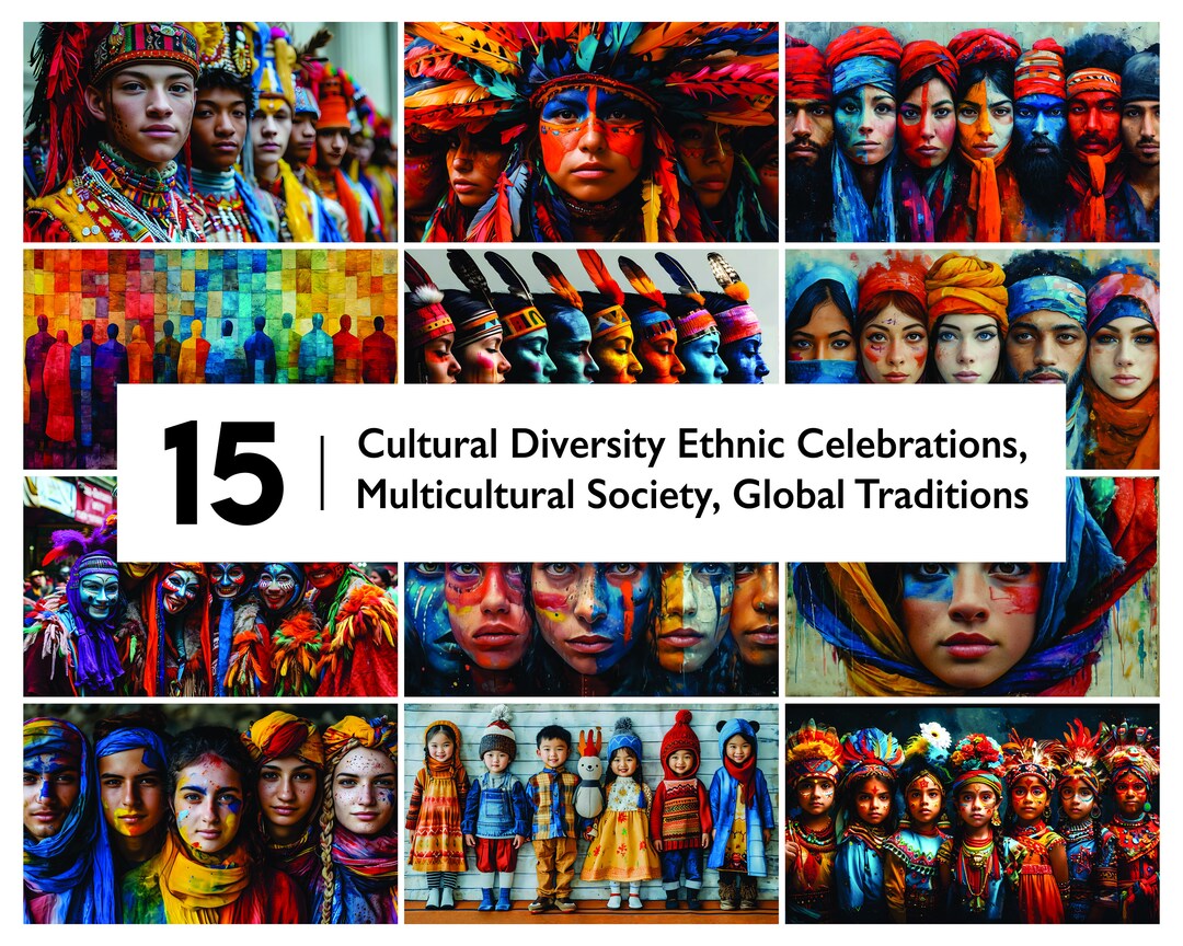 15 HD Cultural Diversity Ethnic Celebrations, Multicultural Society ...