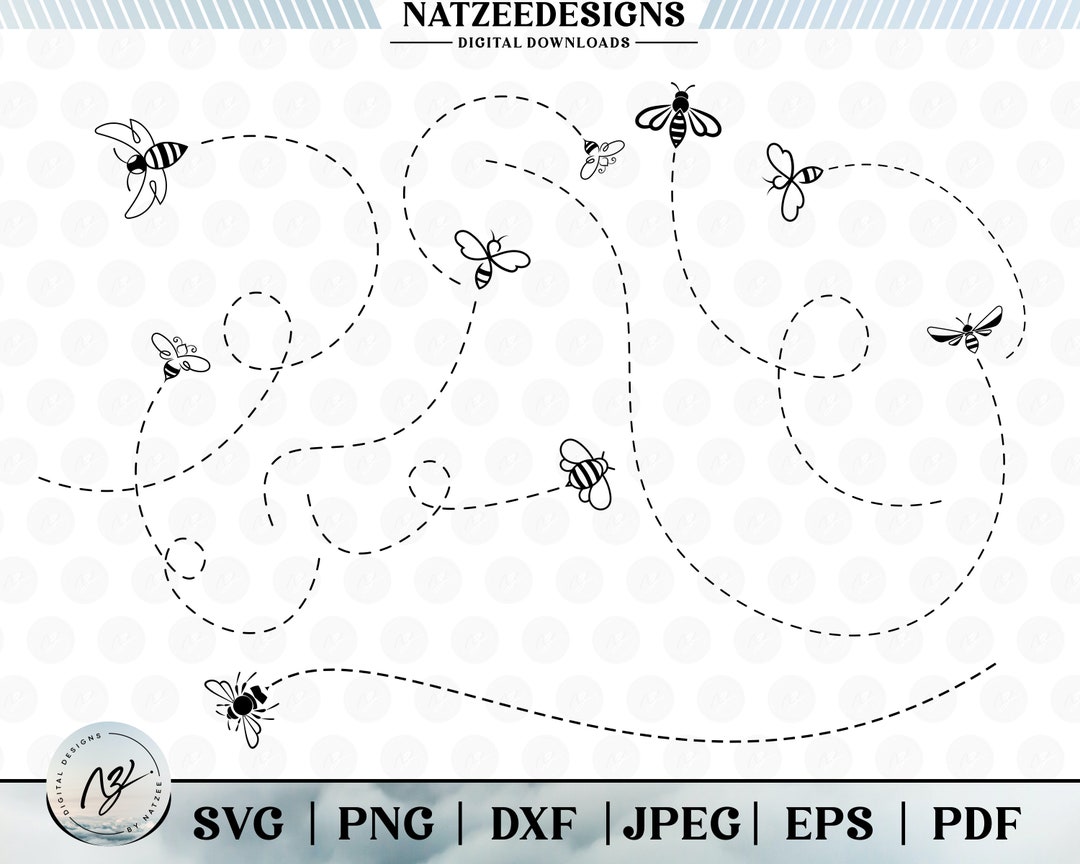 Bee Svg, Honey Bee Svg, Bee Clipart, Bumble Bee Svg, Bee Png, Queen Bee ...