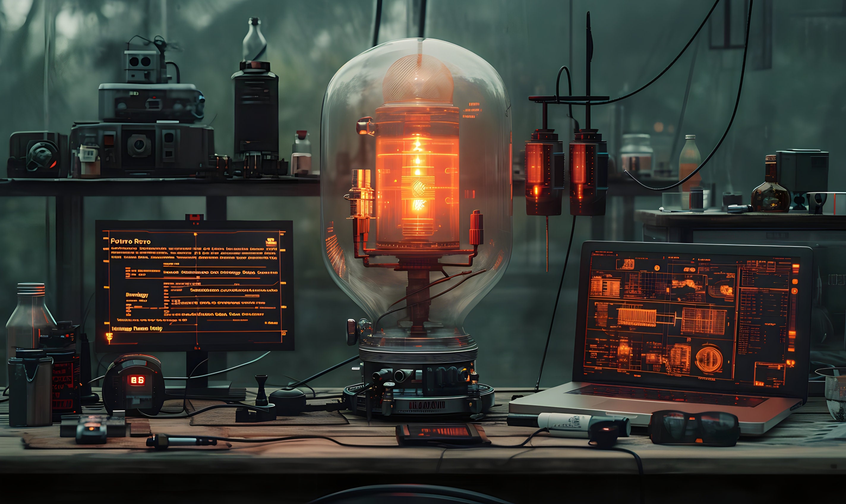 15 HD Future Retro Neo-vintage Technology Wall Art, Tech Printable Wall ...