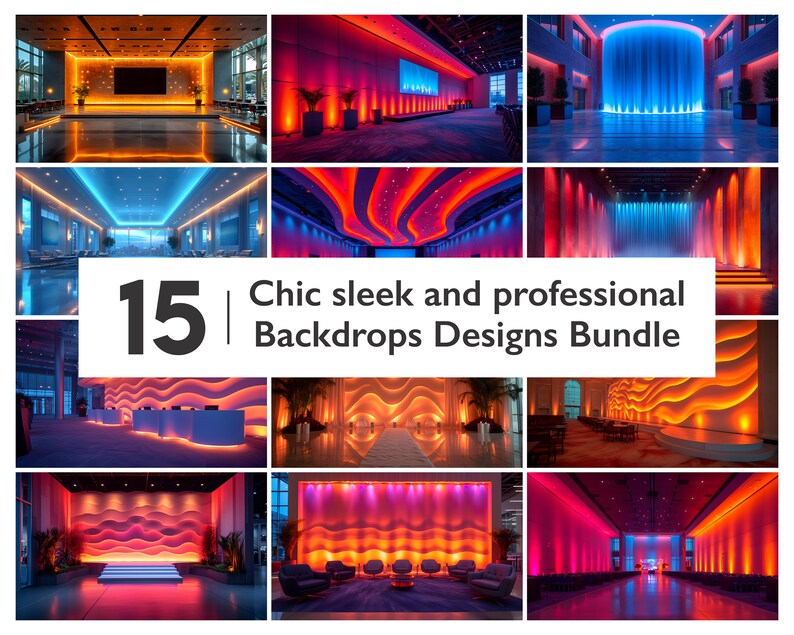 15 HD Sleek and Professional Backdrops Ideal for Corporate Conferences ...