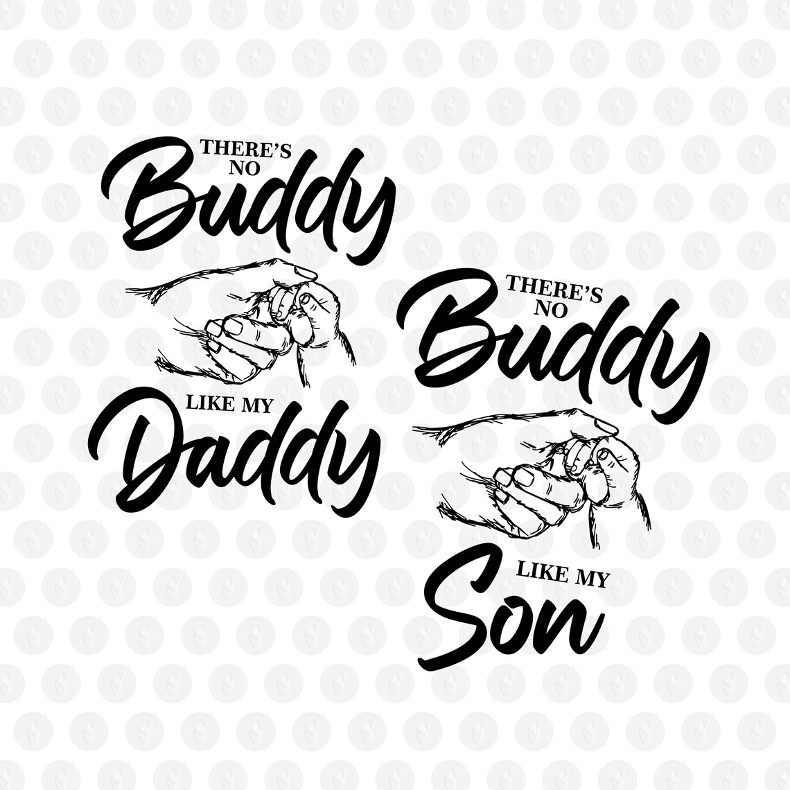 There's No Buddy Like My Son SVG There's No Buddy - Etsy