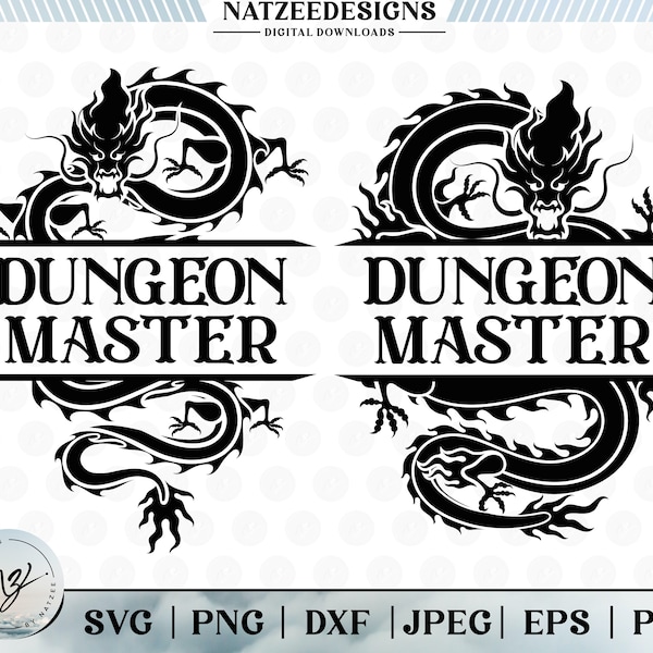 Dungeon Master Svg - Etsy