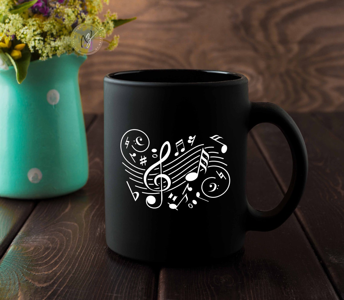 Music Notes SVG Cut Files for Cricut Clipart Music Lover Svg - Etsy