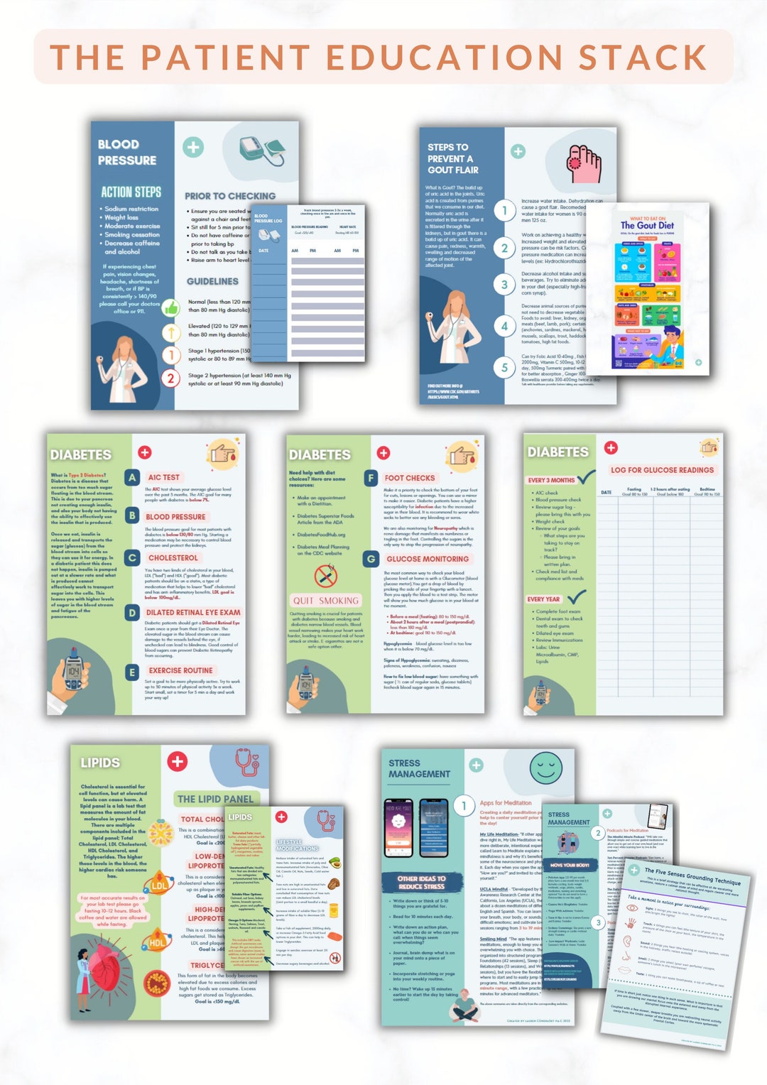 Patient Education Stack! - Etsy