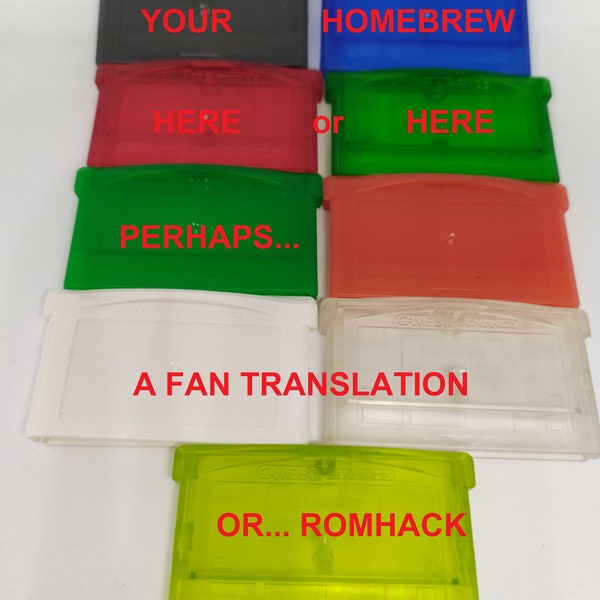 Blank Gba Cartridge - Etsy