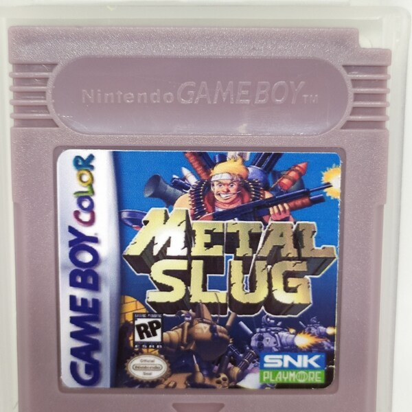 Metal Slug Game Boy Color - Etsy