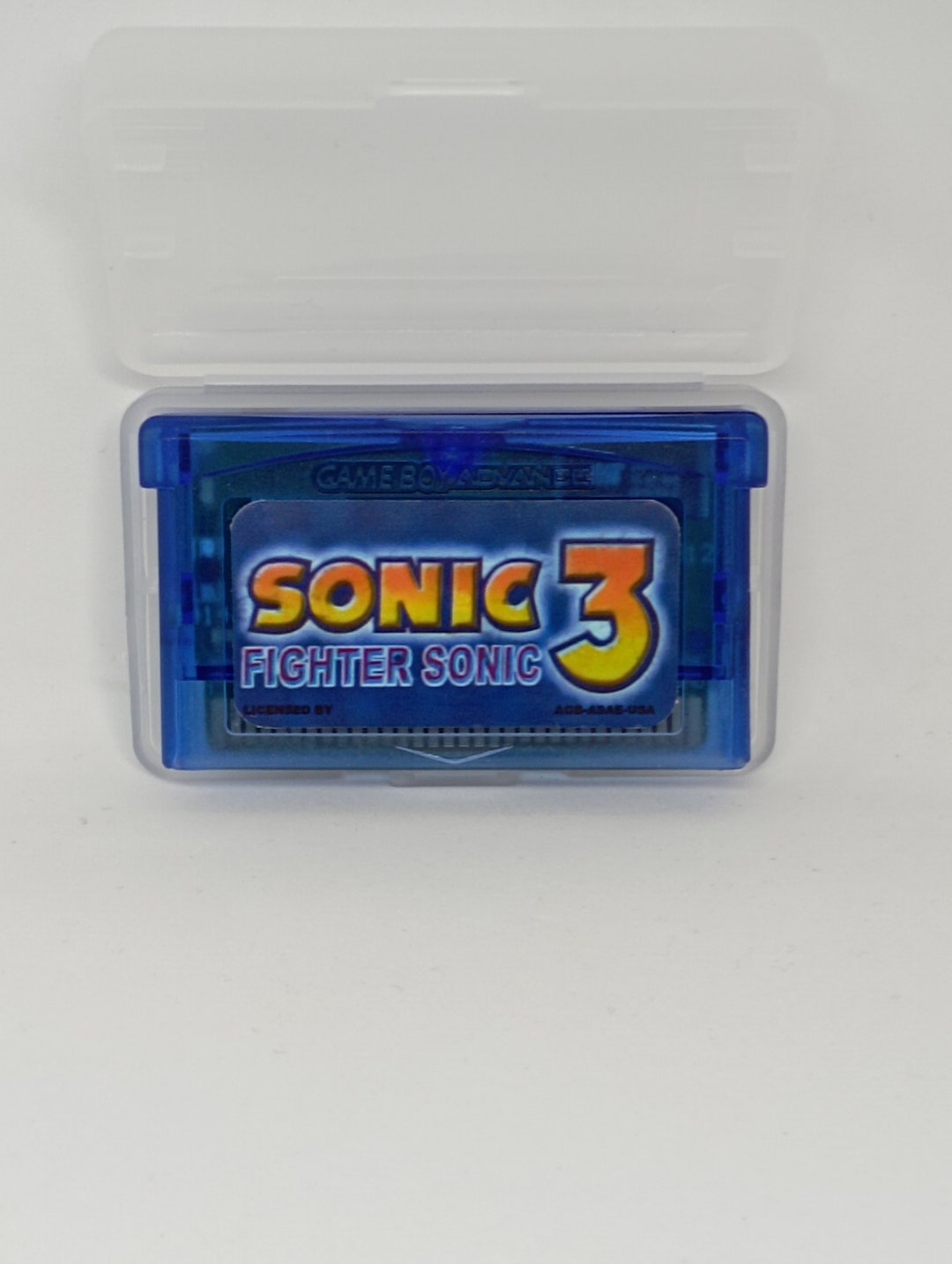 Custom Made of Unlicensed Game Sonic 3 Fighter Sonic for Gameboy ...