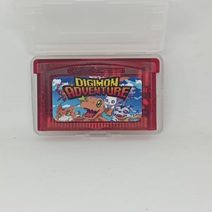 Custom Made of Unlicensed Game DIGIMON ADVENTURE for Gameboy Advance ...