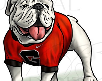 Georgia Bulldogs - Etsy