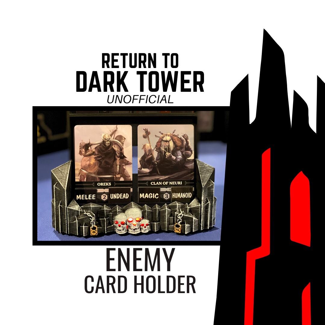 Enemy Card Holder - Return to Dark Tower Upgrade - Etsy