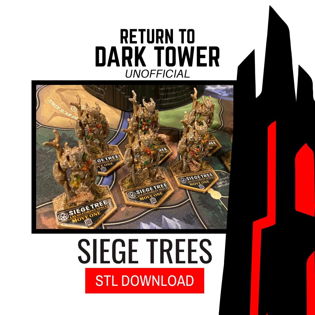 Siege Tree STL DOWNLOAD - Return to Dark Tower Unofficial Upgrade - Etsy