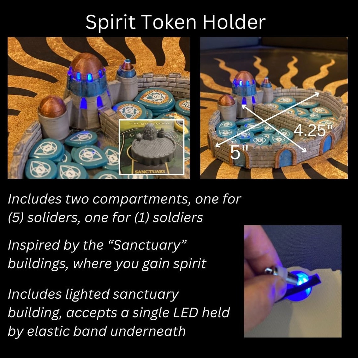Deluxe Token Holders - Return to Dark Tower Upgrade - Etsy