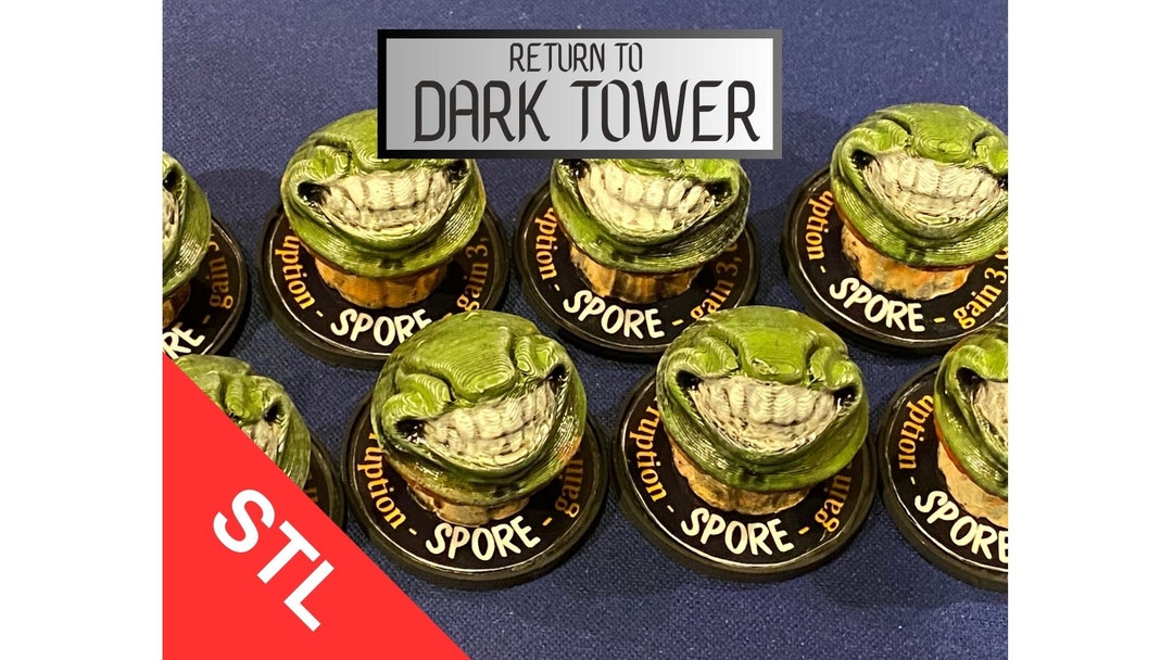 Spore STL DOWNLOAD - Return to Dark Tower Unofficial Upgrade - Etsy
