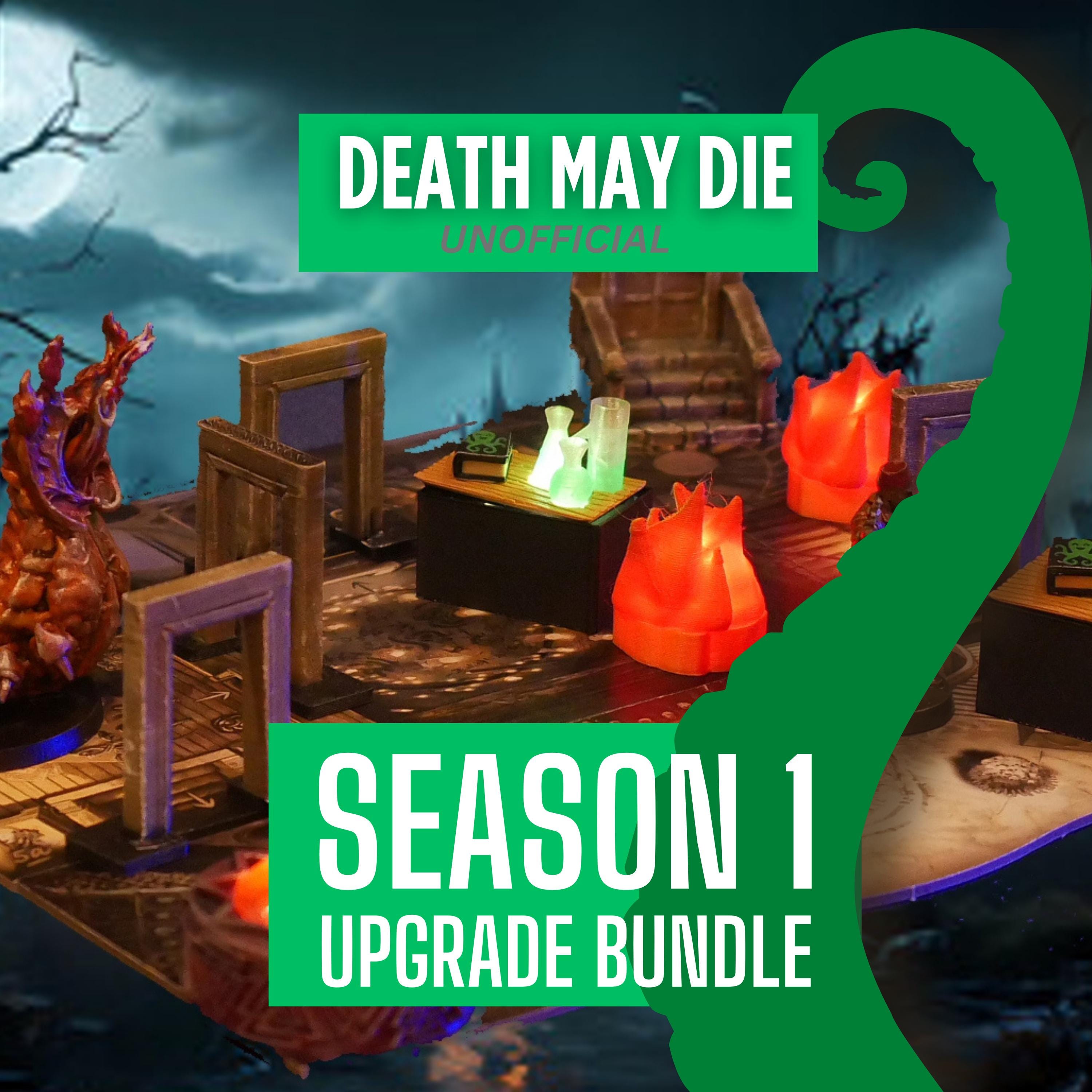 Cthulhu Death May Die Season 1 Upgrade Bundle, Deluxe Upgrades ...