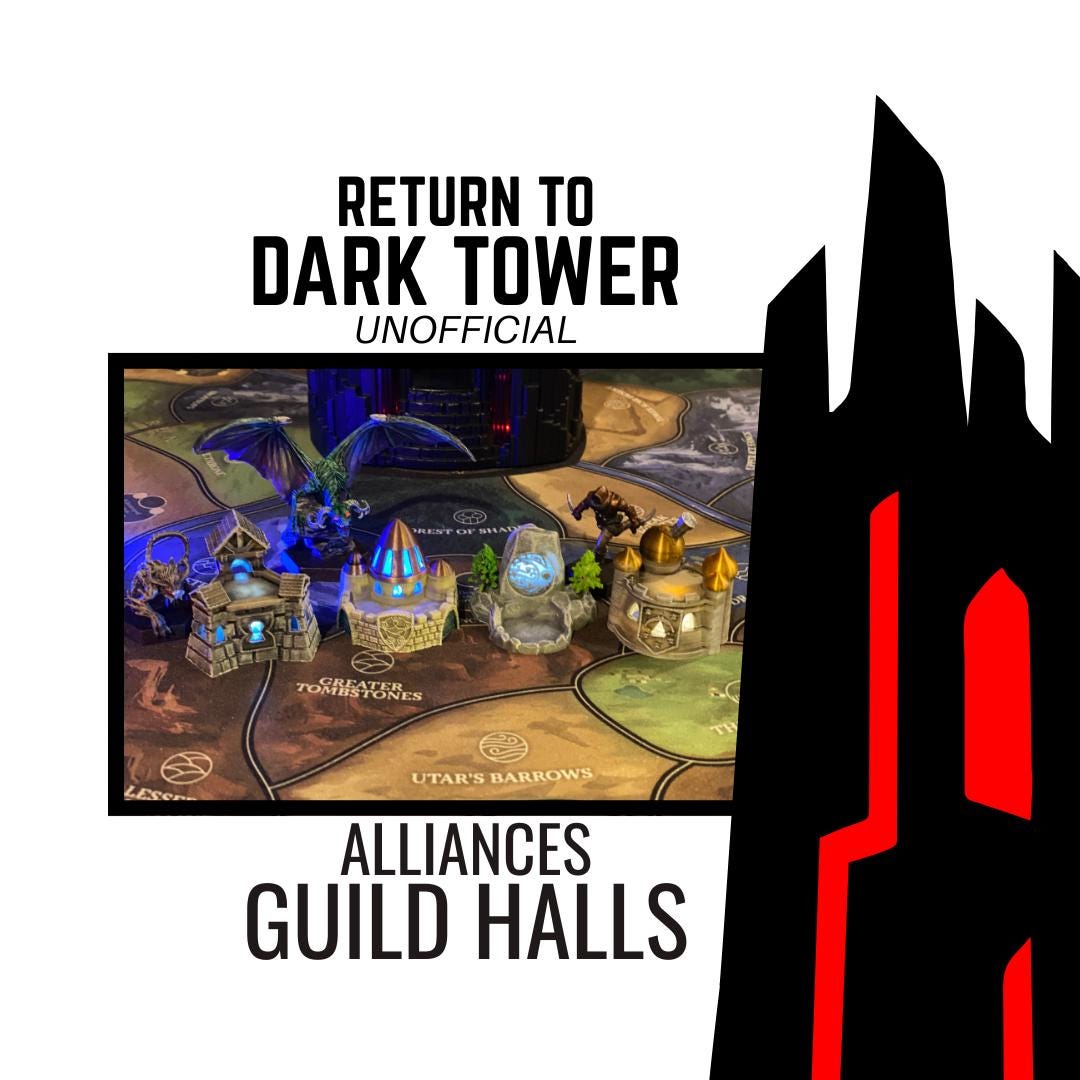 Alliances Guild Halls - Deluxe 3D Upgrade for Return to Dark Tower ...