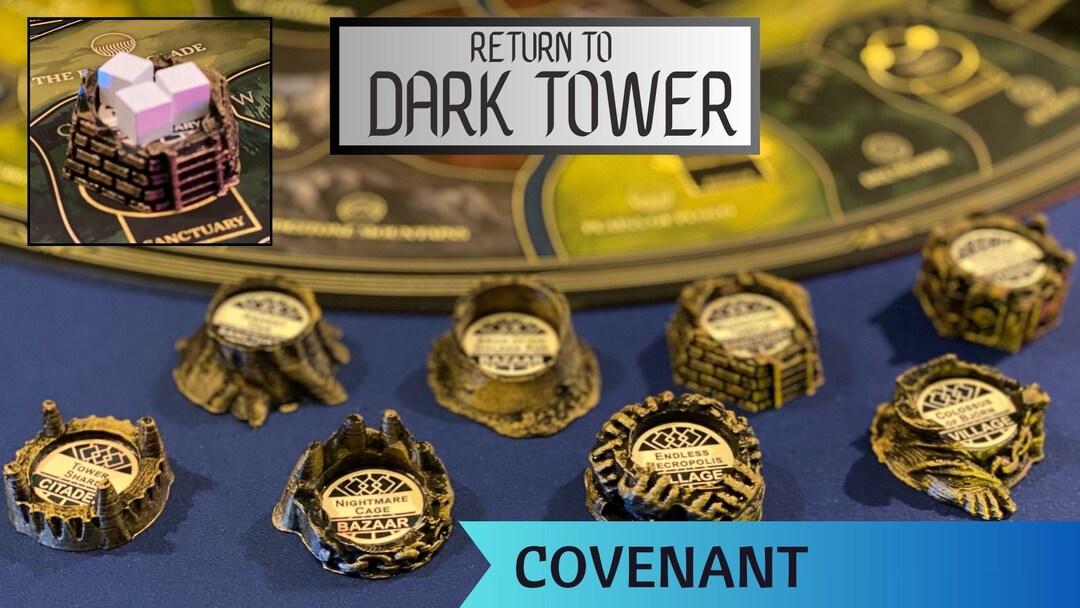 Covenant Foundation Tiles - Return to Dark Tower Upgrade - Etsy