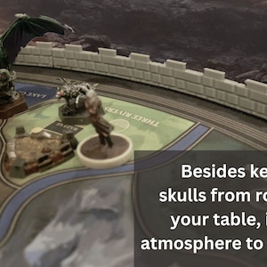 Skull Bumper (castle) - Return to Dark Tower Upgrade - Etsy