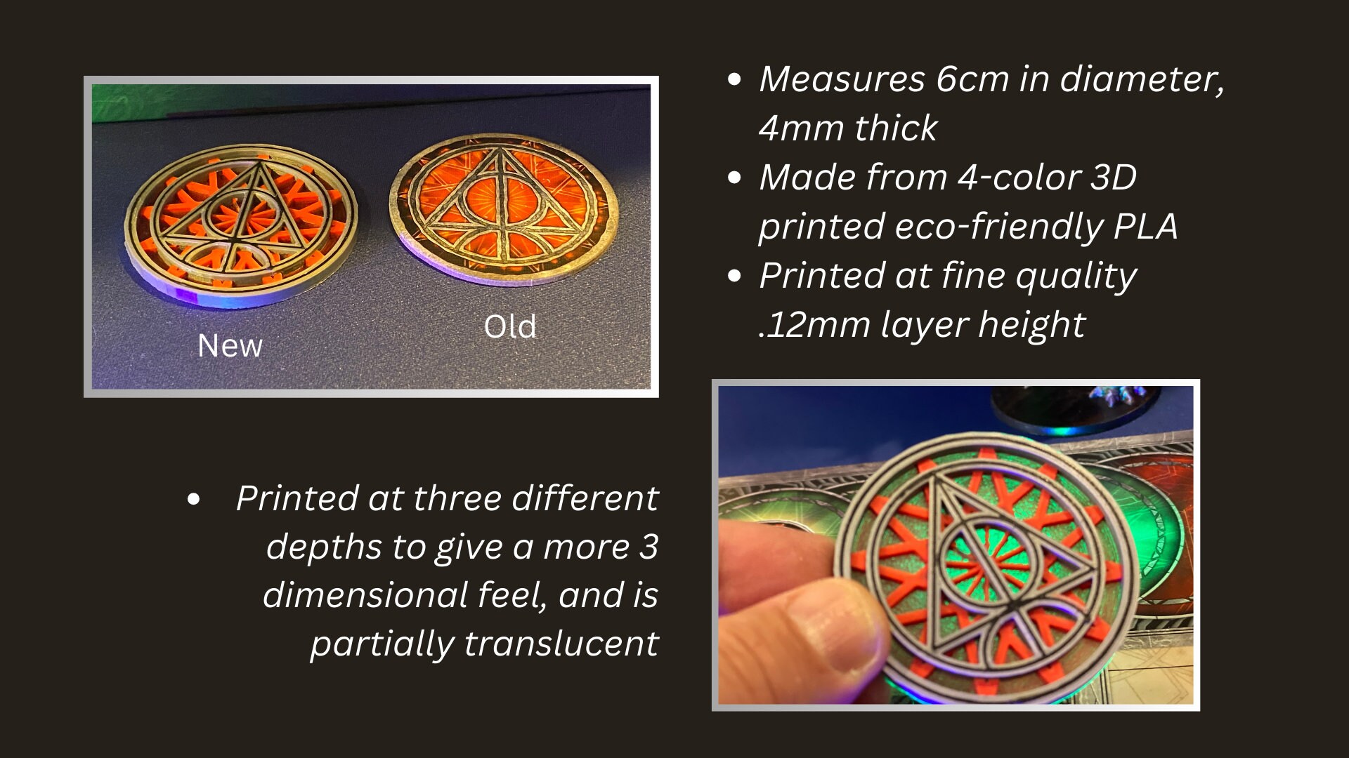 Elder God Progress Tracker and Health Tokens, Deluxe Upgrades for ...