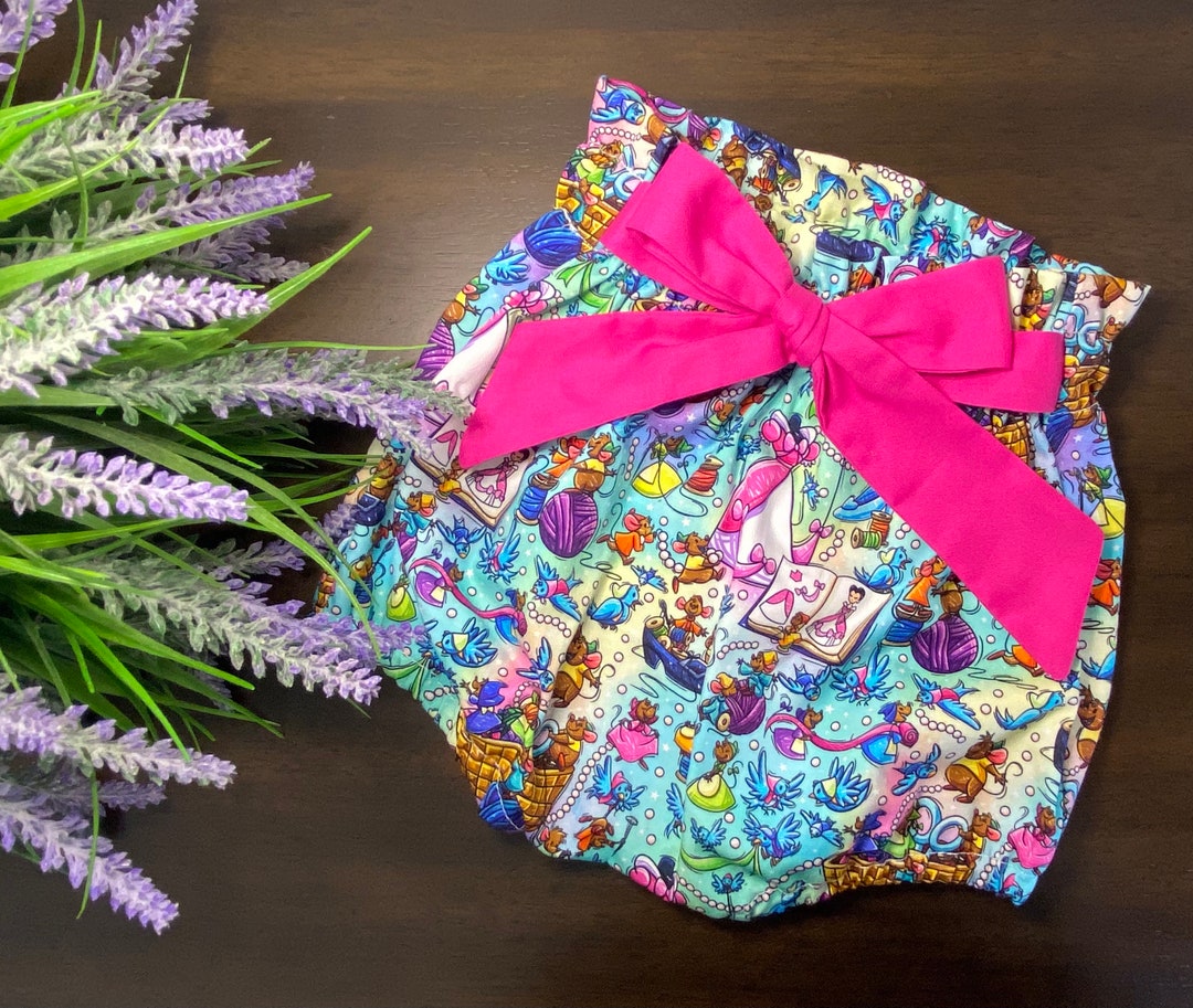 Disney Cinderella Bloomers, Baby High Waisted Bloomers, Diapers Cover ...