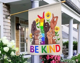 Kindness Yard Flag - Etsy