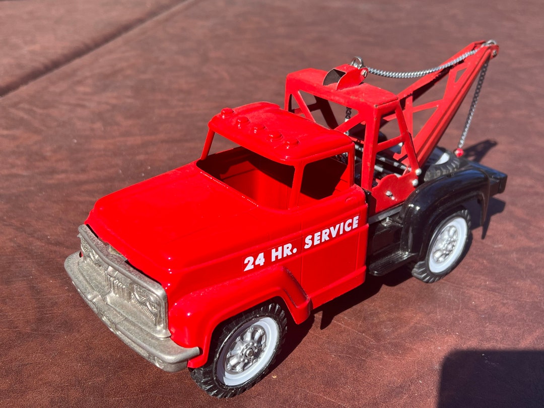 Vintage Hubley Tow Truck Wrecker - Etsy