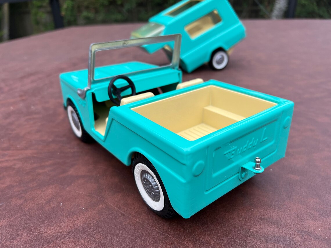 Vintage Buddy L Colt With Matching Camper Trailer - Etsy
