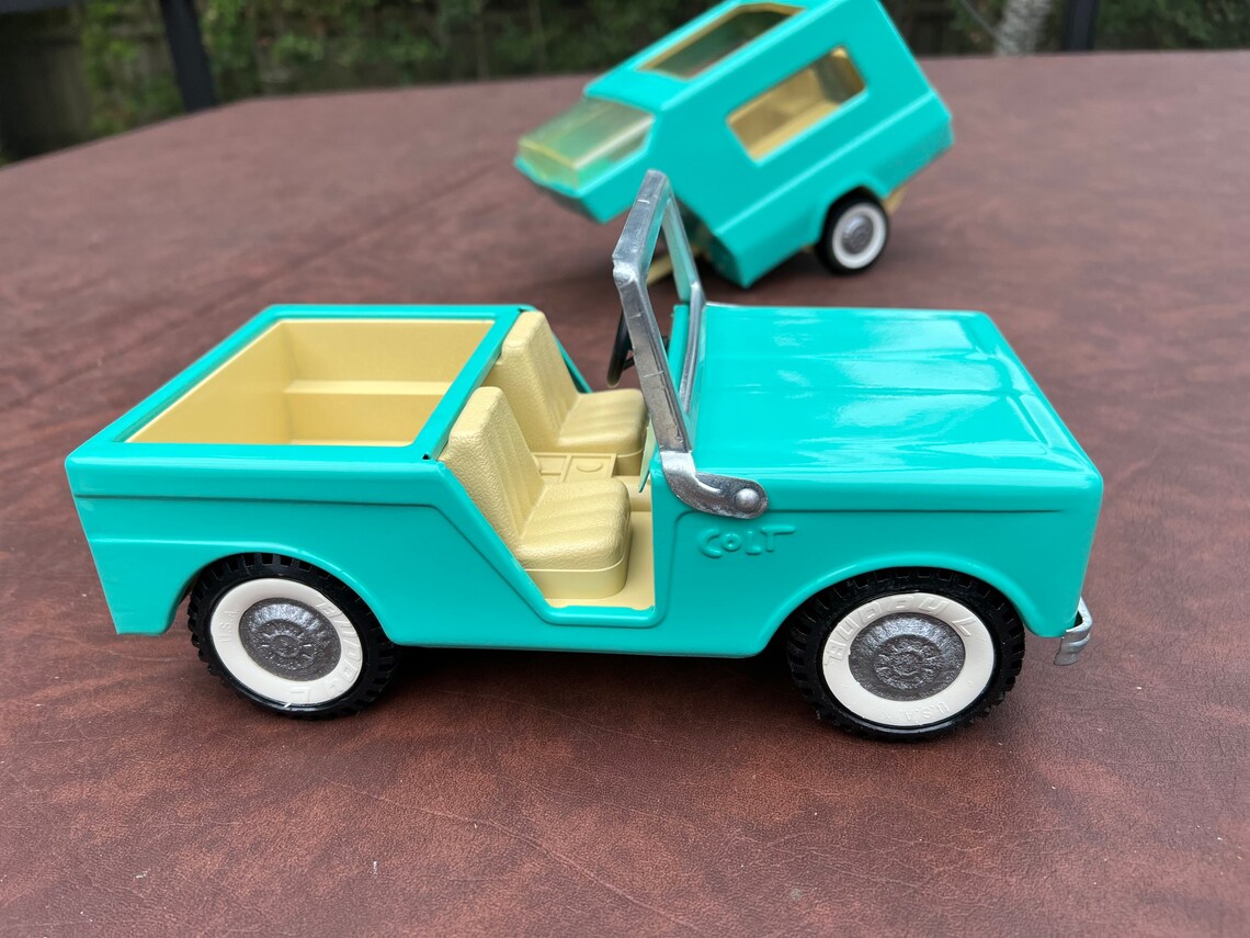 Vintage Buddy L Colt With Matching Camper Trailer - Etsy