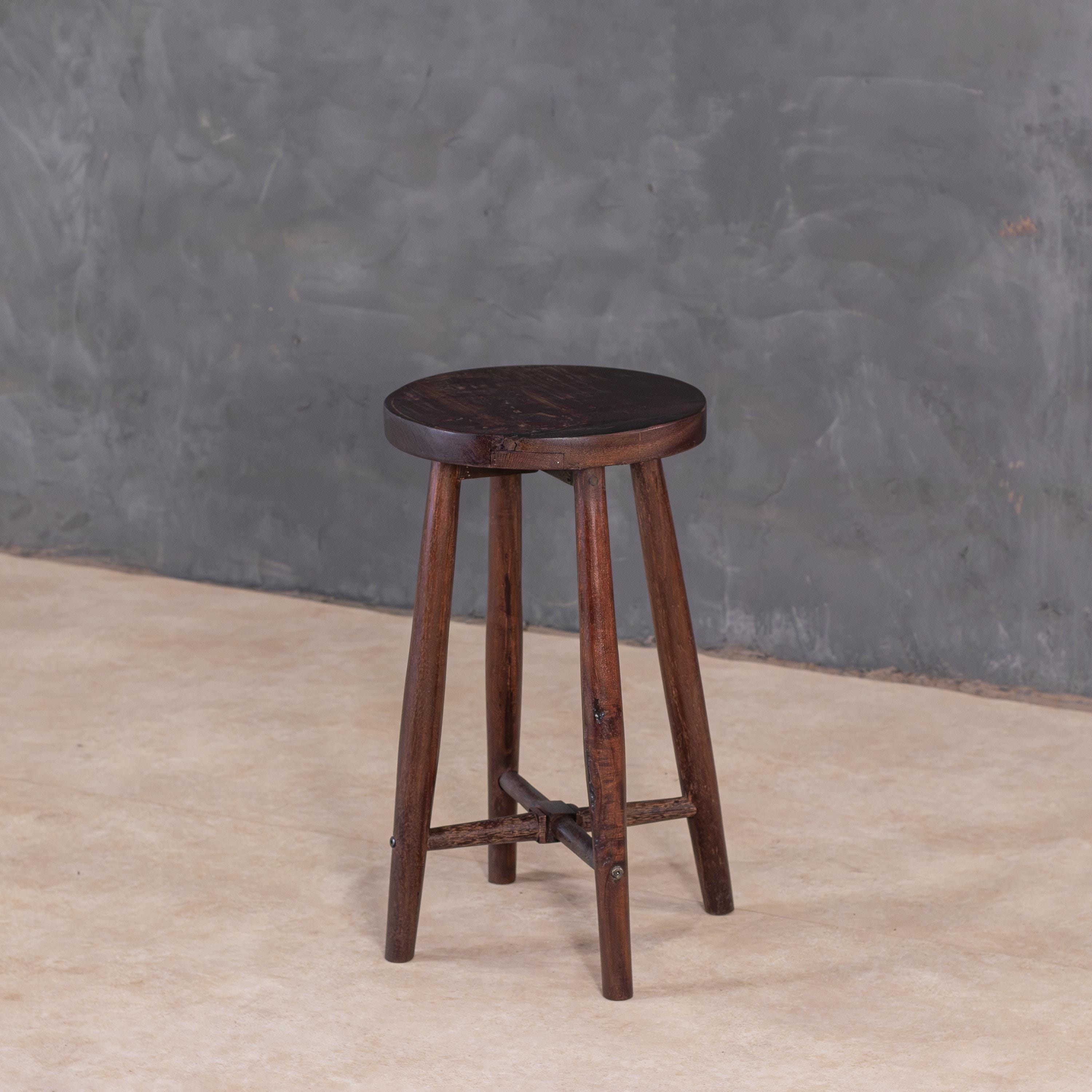 Handmade Reclaimed Wood Bar Stool – Rustic Farmhouse Decor - Etsy