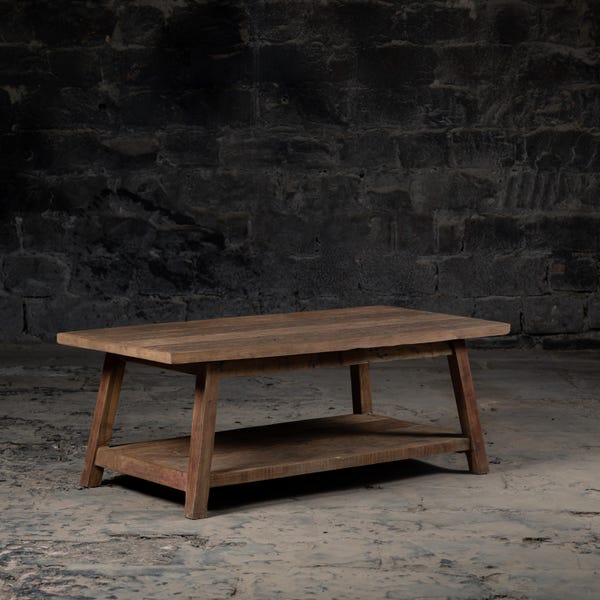 Cedar Chest Reclaimed Army Chest Coffee Table On Wheels | Rustic Solid ...