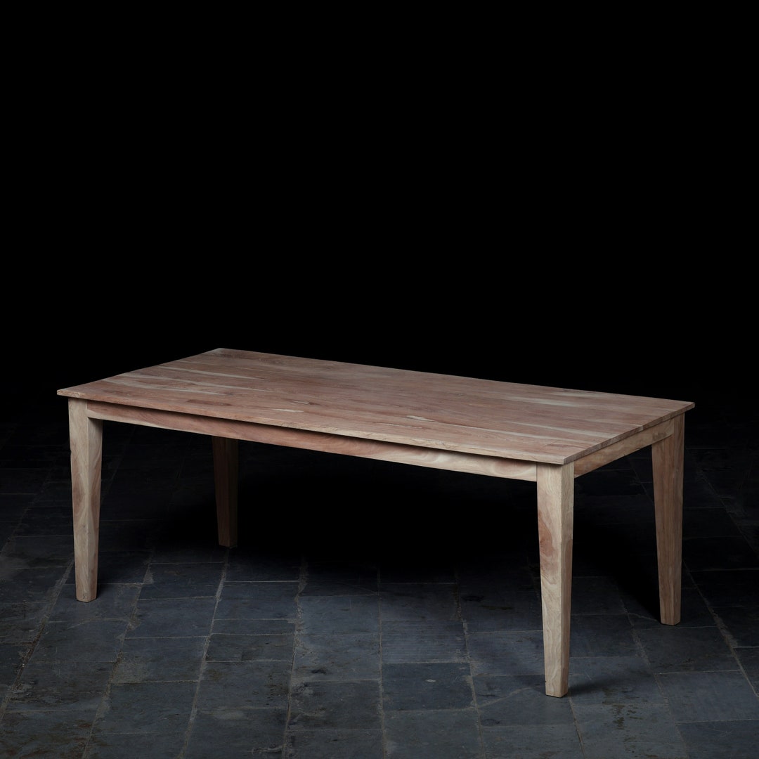 Rustic Wooden Dining Table Kitchen Dining Table Durable and - Etsy