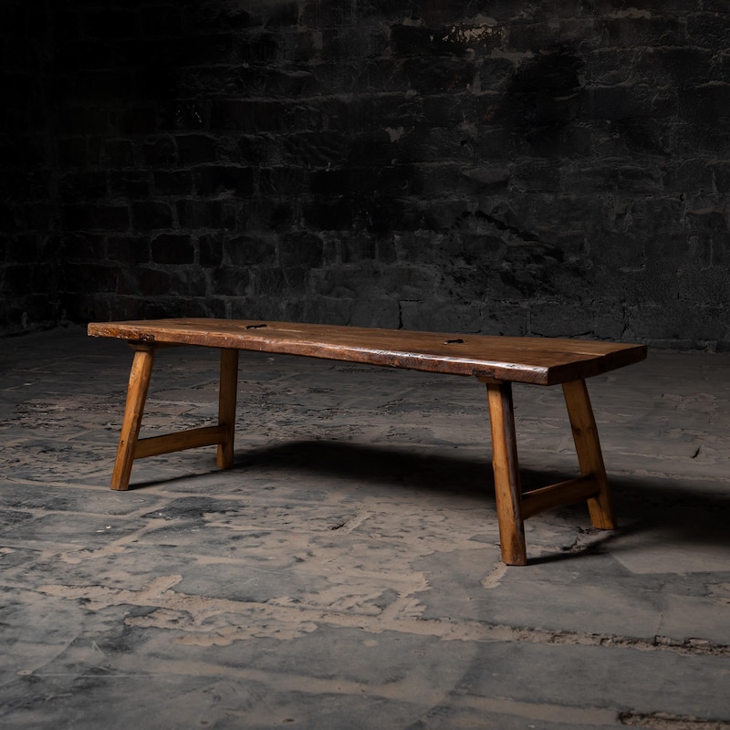 Antique Bench Solid Wood - Etsy