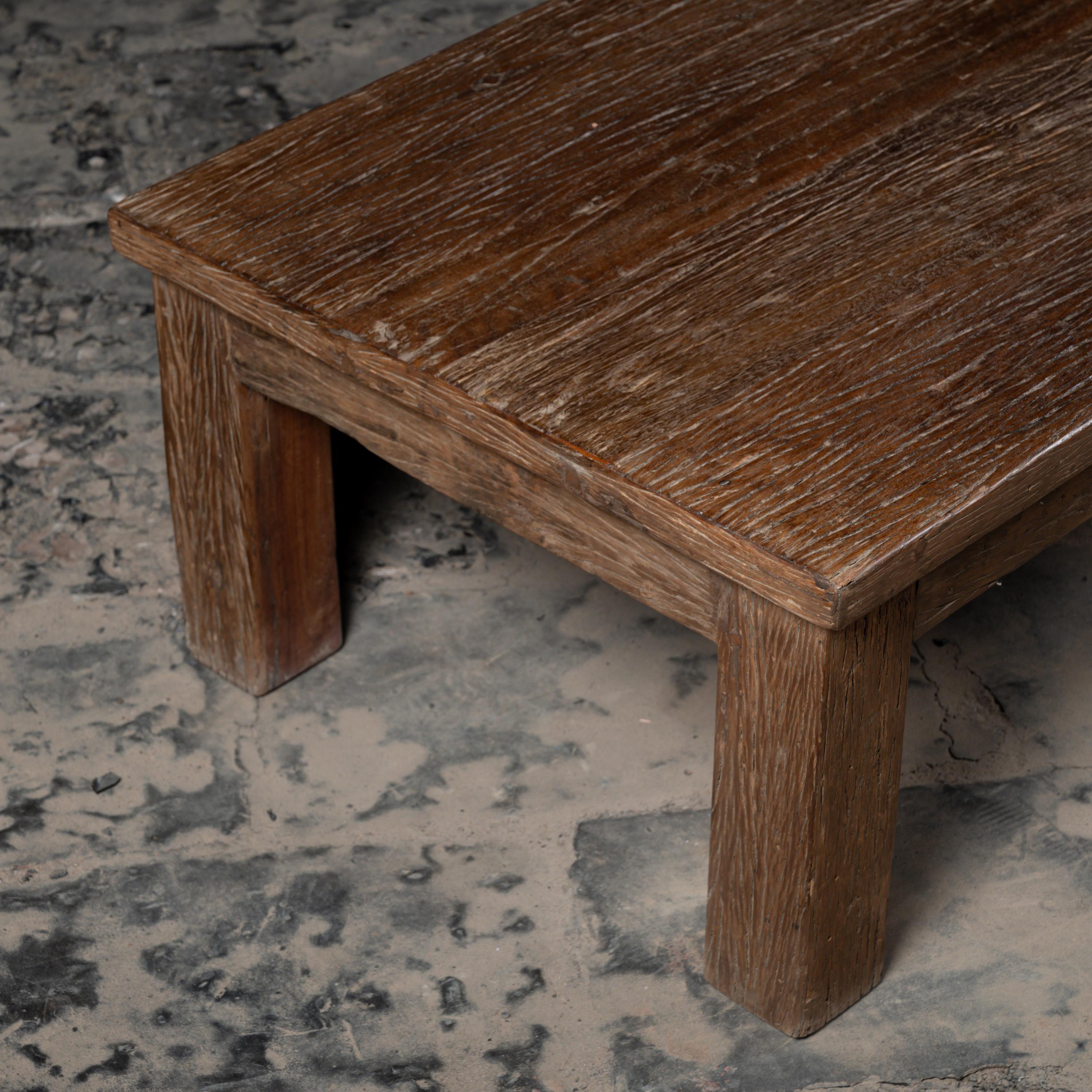 Reclaimed Wood Coffee Table: Rustic Farmhouse Center Table - Etsy