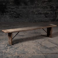 Rustic Bench - Etsy