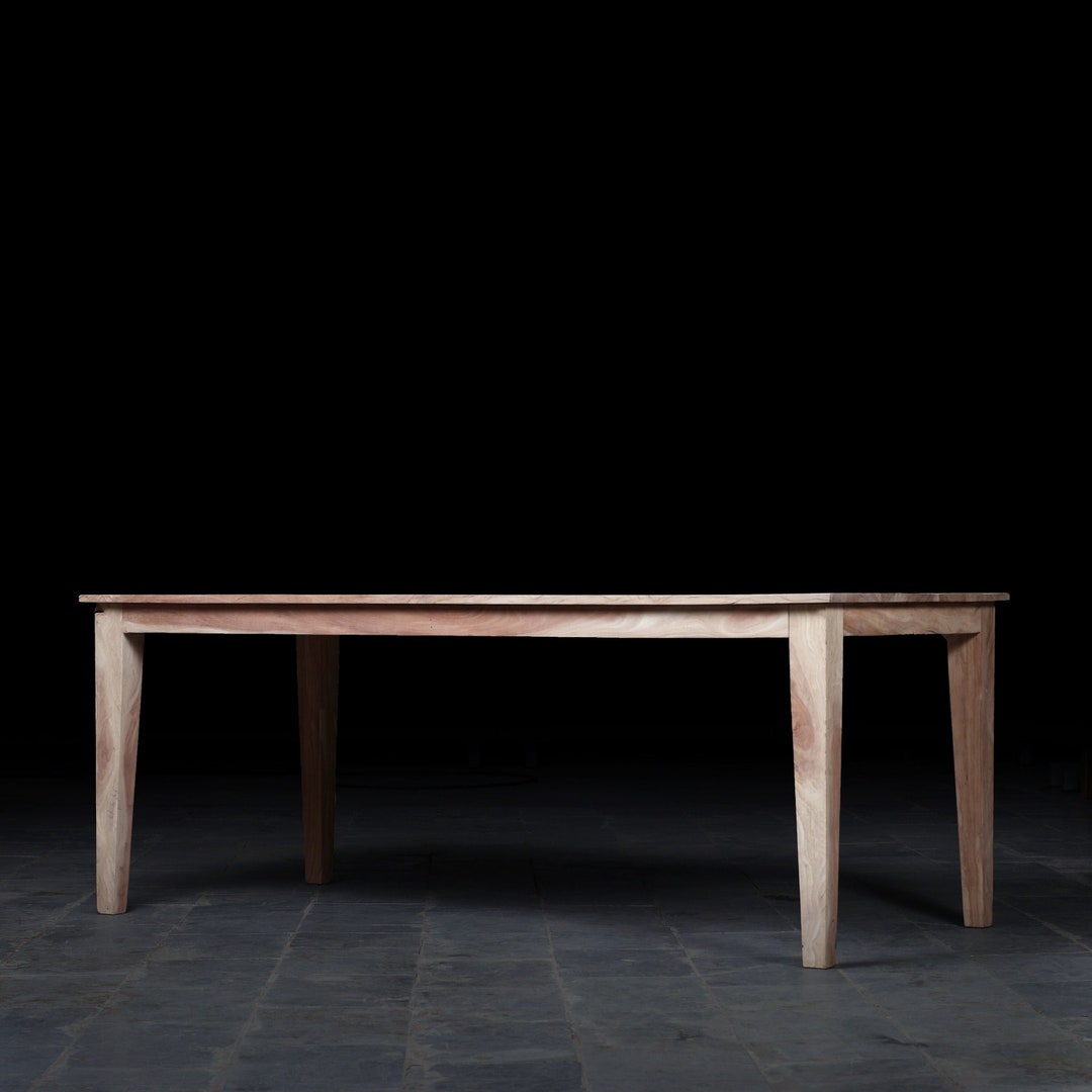 Rustic Wooden Dining Table Kitchen Dining Table Durable and - Etsy